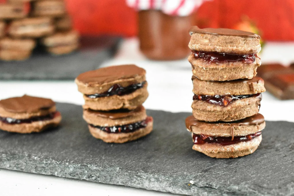 Chcolate Shortbread Recipe | Chocolate Dipped Shortbread | FitttZee